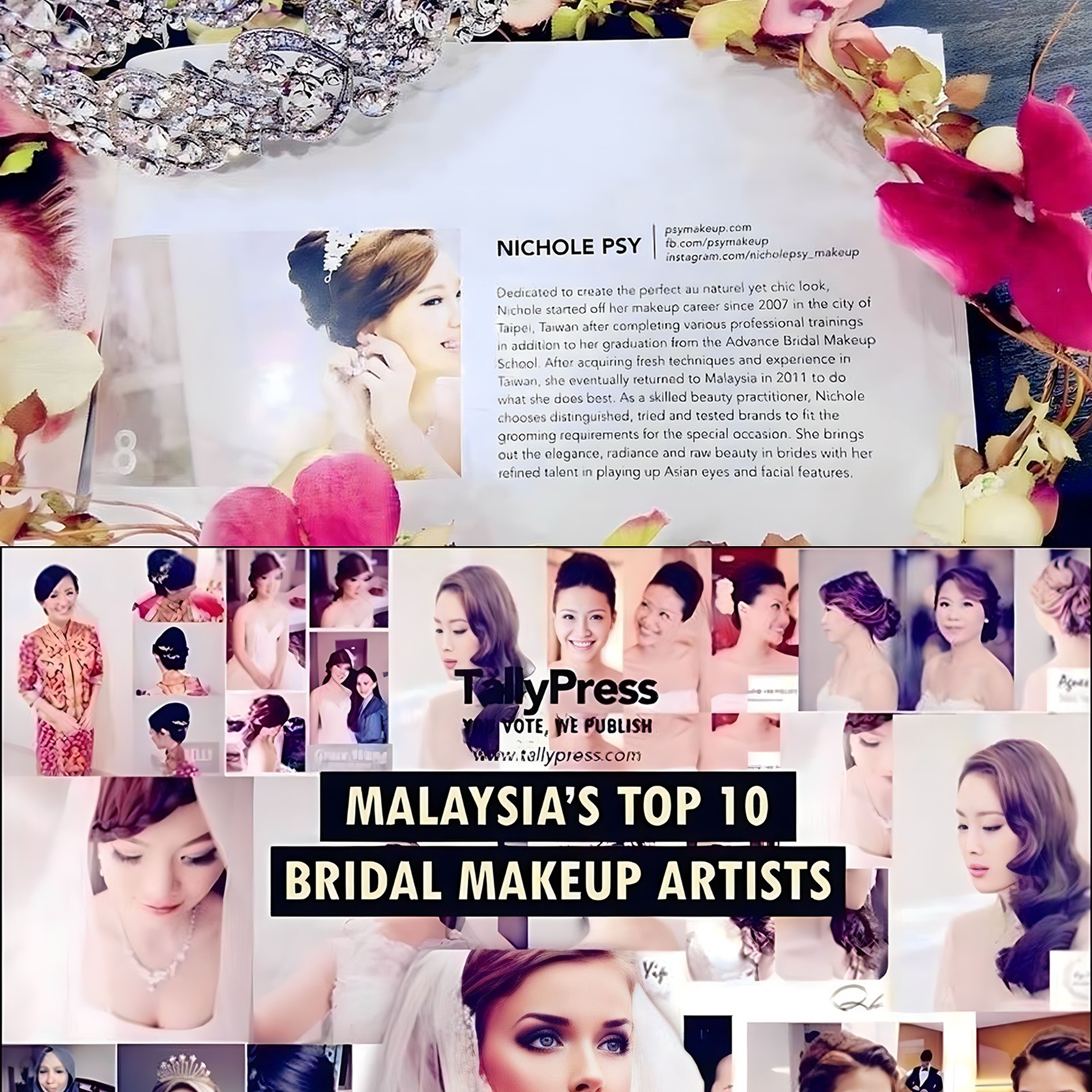 Nichole PSY Bridal Makeup - Wedding Research